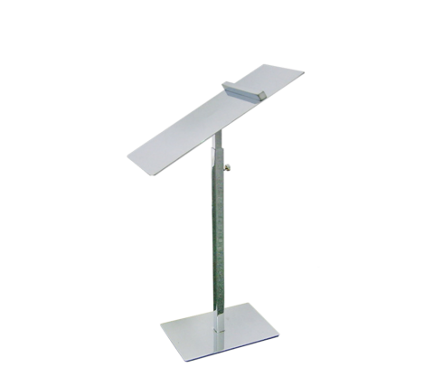 Angled Shoe Stands - Chrome | Store Displays®
