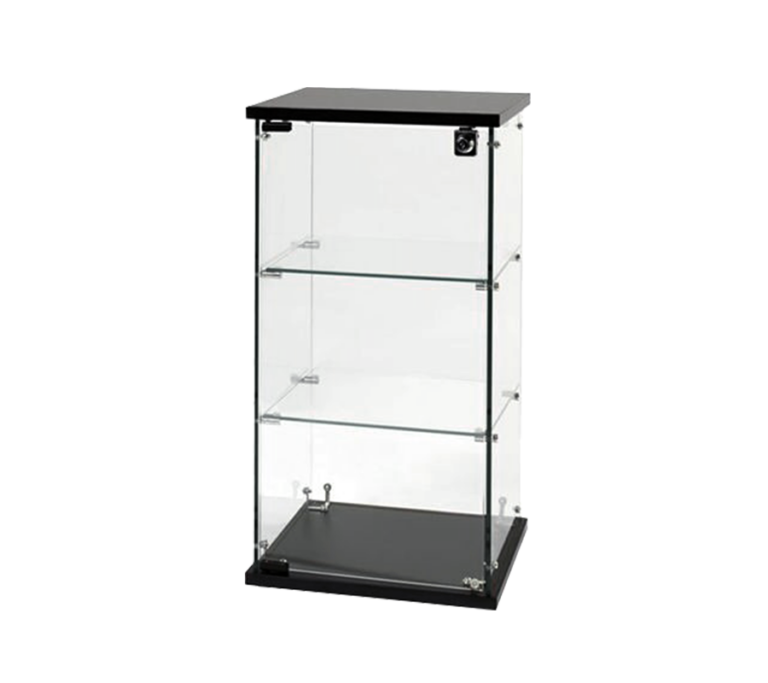 Countertop Frameless Glass Display Case 13"L x 24"H | Store Displays®