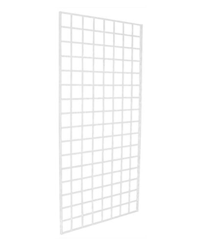 | 2' x 7' Grid Panel - White | Store Displays®