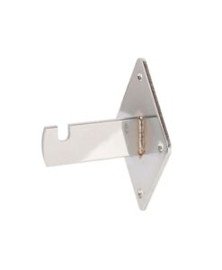 Gridwall Mounting Bracket - Chrome | Store Displays®