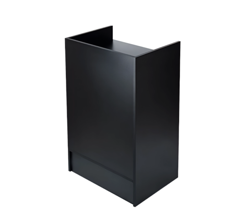 38" Cash Register Stand - Black | Store Displays®