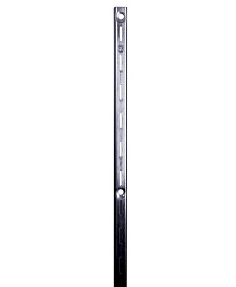 84" MEDIUM DUTY SLOTTED STANDARD - CHROME | Store Displays®