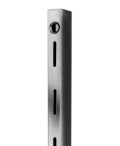 84" HEAVY DUTY SLOTTED STANDARD - CHROME | Store Displays®