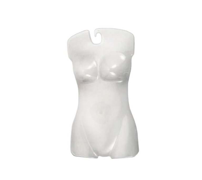 XS17-C : Female Swimwear Form - Clear | Store Displays®