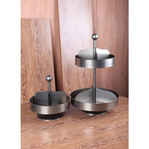 2-TIER ROTATING COUNTERTOP DISPLAY STAND | Store Displays®