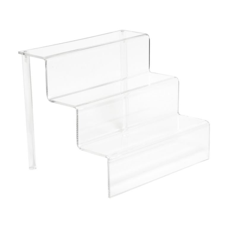 Step Riser 18"L x 9"W x 9"H - Acrylic | Store Displays®