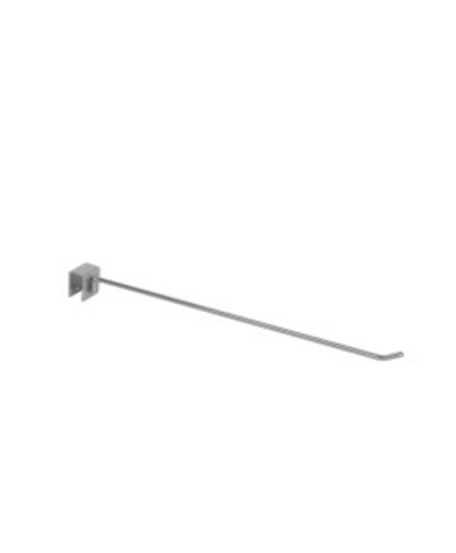 9" HANGRAIL DISPLAY HOOKS - SADDLE TYPE MOUNT - RECTANGULAR HANGRAIL ...