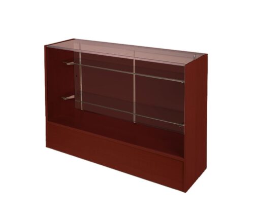5' Full Vision Display Case - Cherry | Store Displays®
